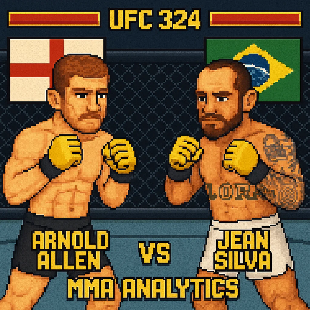 Arnold Allen vs Jean Silva – UFC 324: Gaethje vs Pimblett Fight ...