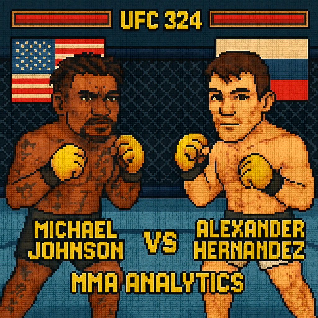 Michael Johnson vs Alexander Hernandez – UFC 324: Gaethje vs Pimblett ...