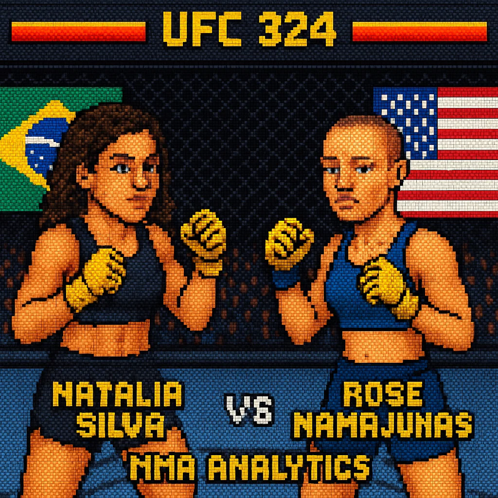 Natalia Silva vs Rose Namajunas – UFC 324: Gaethje vs Pimblett Fight ...
