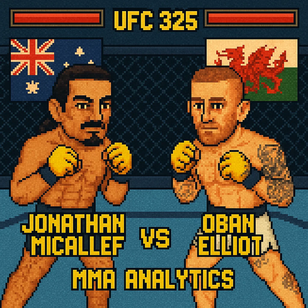 Jonathan Micallef vs Oban Elliott – UFC 325: Volkanovski vs Lopes 2 ...